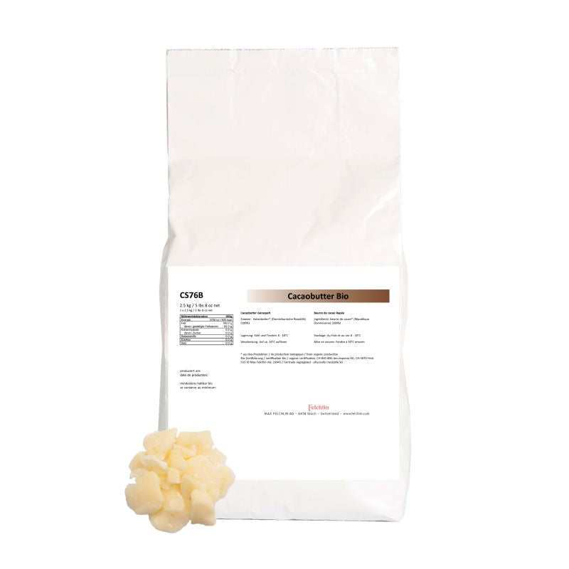 Felchlin Organic Cocoa Butter Grated – Mid America Gourmet
