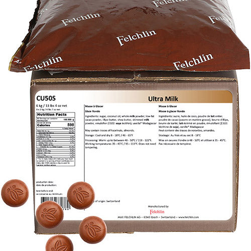 Felchlin Ultra Milk Coating Chocolate – Mid America Gourmet