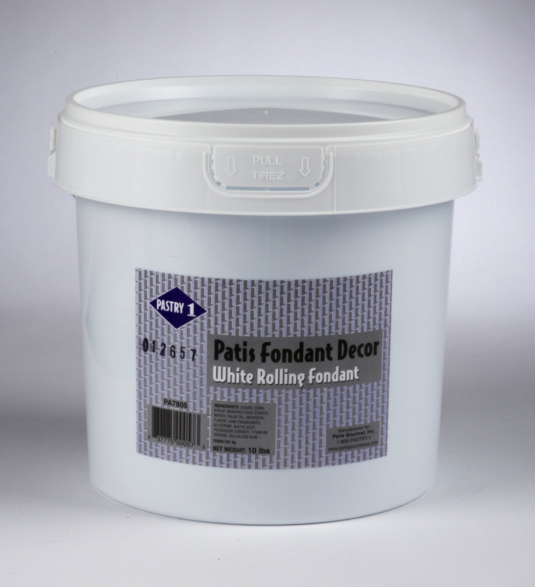White Rolled Fondant Patis Decor – Mid America Gourmet